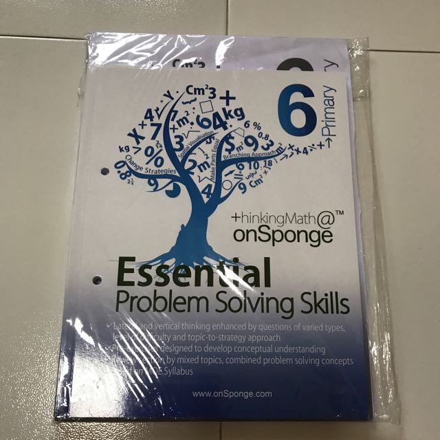 OnSponge Essential Problem Solving Skills, Everything Else on Carousell OnSponge Essential Problem Solving Skills, Everything Else on Carousell