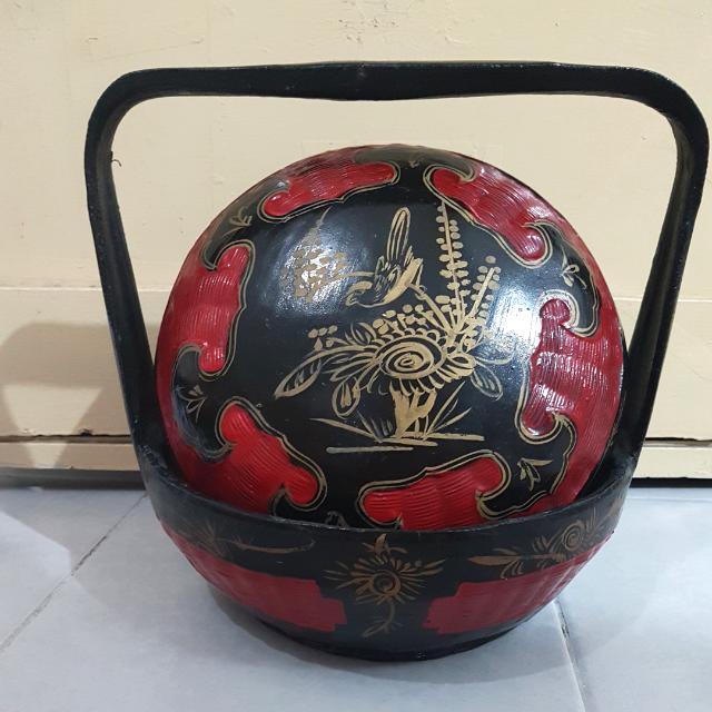 Traditional Peranakan Wedding Basket, Furniture & Home Living, Home ...