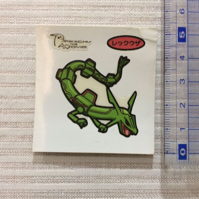 Rayquaza - Pokemon Sticker, Hobbies & Toys, Toys & Games on Carousell