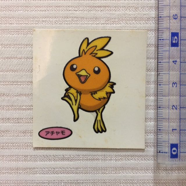 Torchic - Pokemon Sticker, Hobbies & Toys, Toys & Games on Carousell