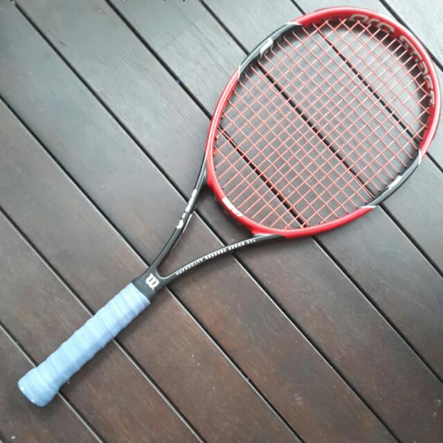 Wilson RF 97 Authograph tennis racket - L2 Grip, Sports Equipment ...