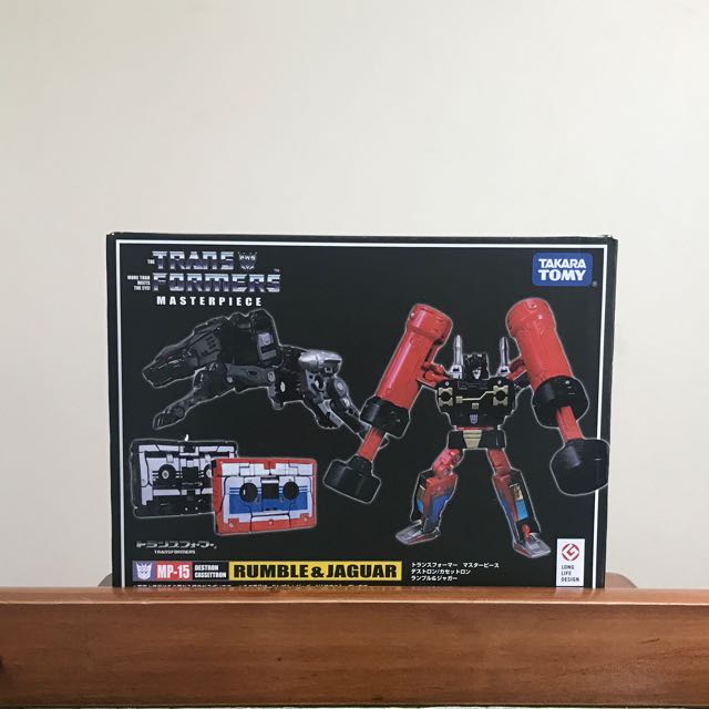 全新 MP-15 Rumble & Jaguar Takara Tomy 變形金剛 Transformers Masterpiece, 興趣及 ...