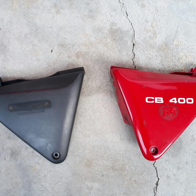 Cb 400 Side Cover, Motorcycles, Motorcycle Accessories on Carousell