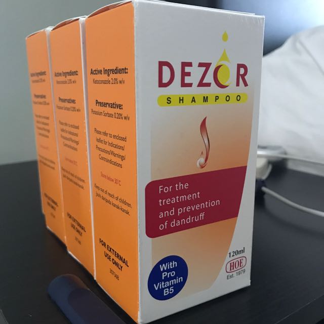 Dezor Shampoo, Beauty & Personal Care, Hair on Carousell