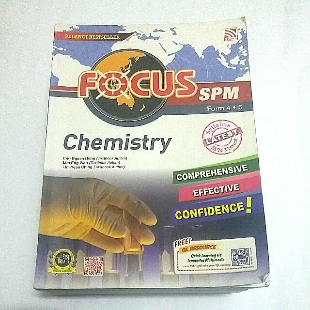 FOCUS SPM Chemistry (Pelangi Revision Book), Hobbies & Toys, Books ...
