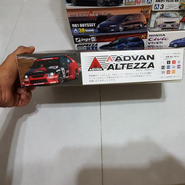 Fujimi 1/24 Toyota Altezza Advan Series, Bulletin Board, Looking For on ...