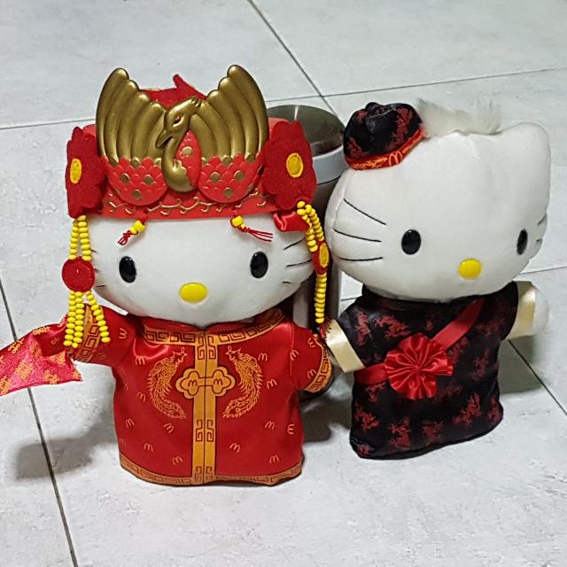 MacDonald Hello Kitty Wedding Couples, Hobbies & Toys, Toys & Games on ...