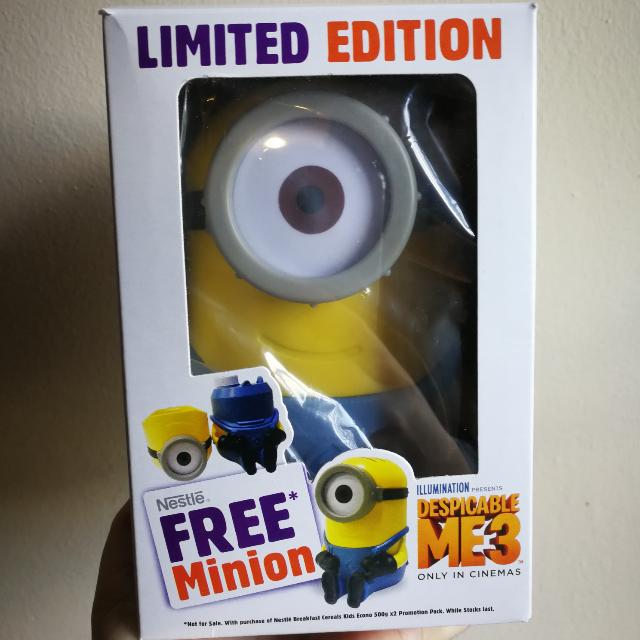 *reserved* Minion Cereal Container From Nestle, Hobbies & Toys, Toys ...