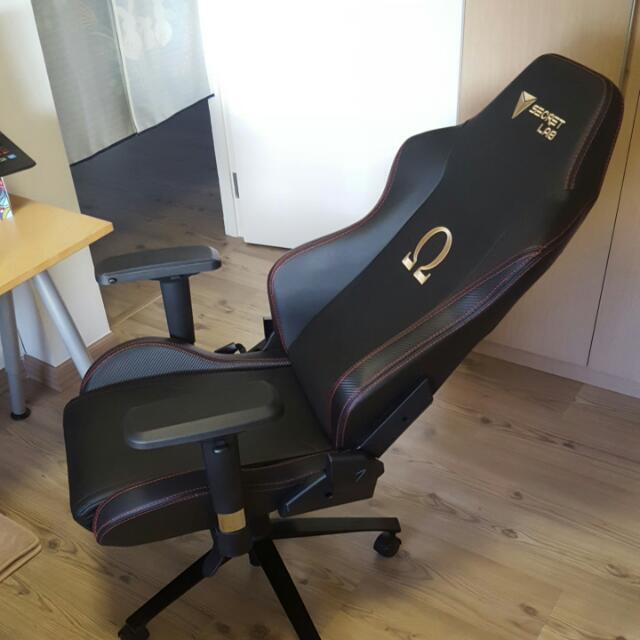 Omega Stealth Gaming Chair By Secretlab, Furniture & Home Living ...