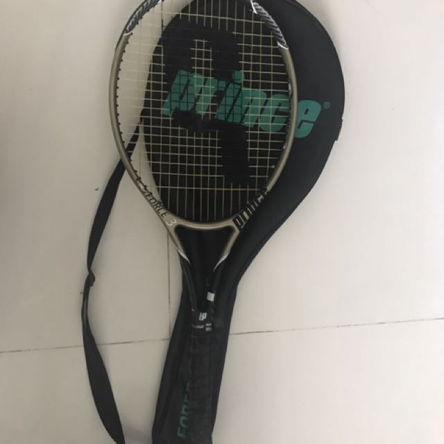 Prince Classic Ti Force 3 Tennis Racquet, Sports Equipment, Sports ...