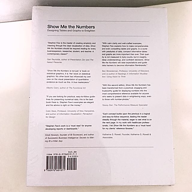 Show Me The Numbers, Books & Stationery, Fiction on Carousell