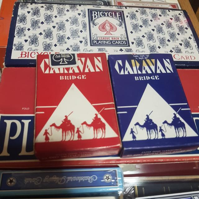 Caravan Playing Cards (Bridge Sized), Hobbies & Toys, Toys & Games on ...