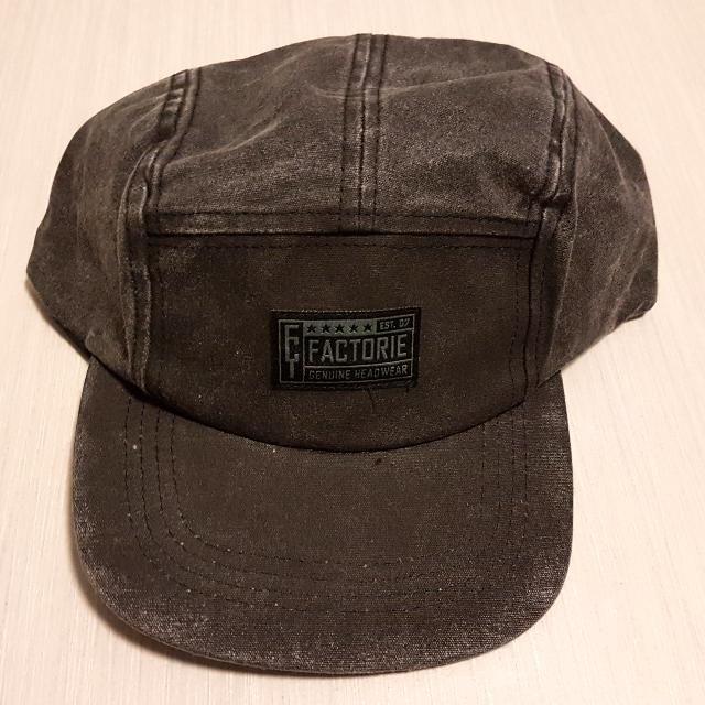 FACTORIE Black Cap, Men's Fashion, Watches & Accessories, Caps & Hats ...