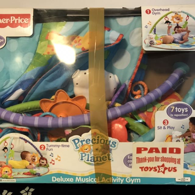 Fisher price deluxe musical activity gym - toys r us, Babies & Kids ...