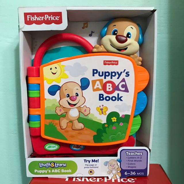 Fisher-Price Puppy's ABC Book, Babies & Kids, Infant Playtime on Carousell