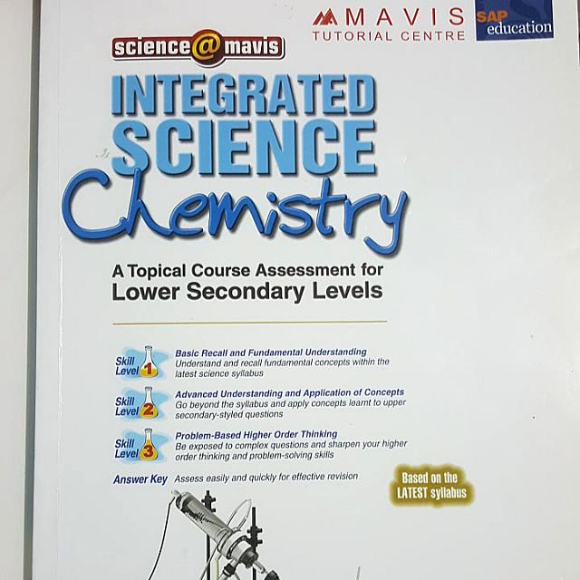 Mavis Integrated Science Chemistry Book For Lower Secondary Levels ...