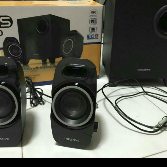 Creative A250, Audio, Soundbars, Speakers & Amplifiers on Carousell
