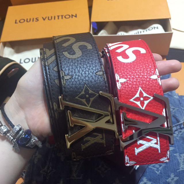 LV x Supreme Belt, Luxury, Accessories on Carousell