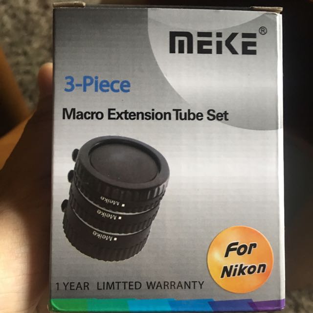 Macro Extension Tube Set, Photography, Photography Accessories, Other ...