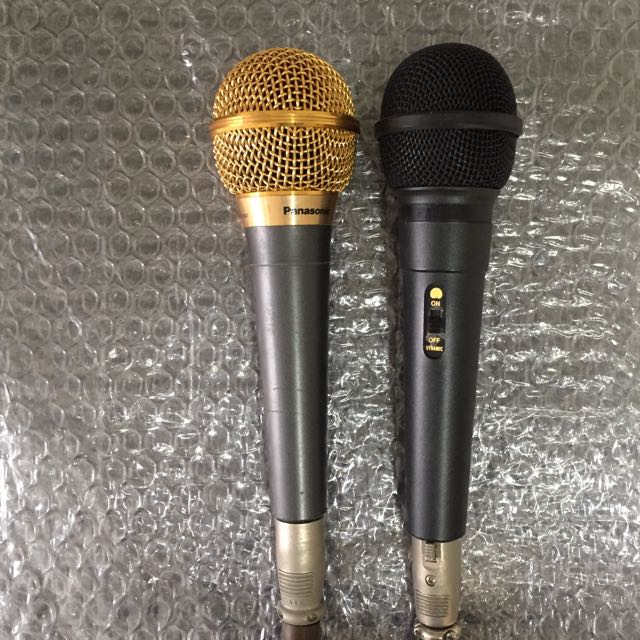 Panasonic & Maruni Microphone, Audio, Microphones on Carousell