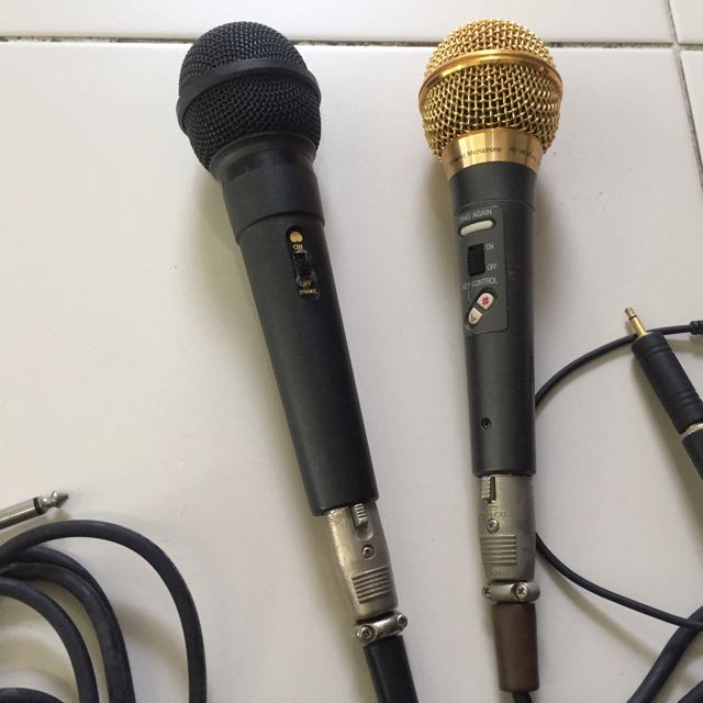 Panasonic & Maruni Microphone, Audio, Microphones on Carousell
