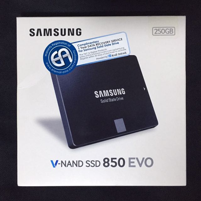 Samsung SSD 250GB 850 EVO, Computers & Tech, Parts & Accessories, Hard ...