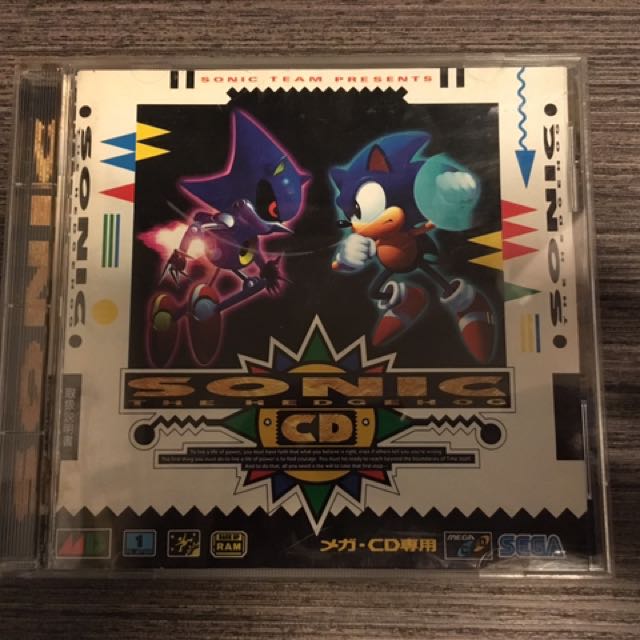 SEGA MDCD - Sonic CD, 電子遊戲, 電子遊戲, PlayStation - Carousell