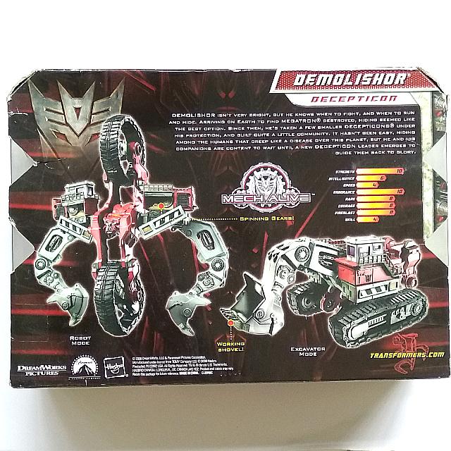 TRANSFORMERS DEMOLISHER DEMOLISHOR MOVIE ROTF REVENGE OF THE FALLEN ...