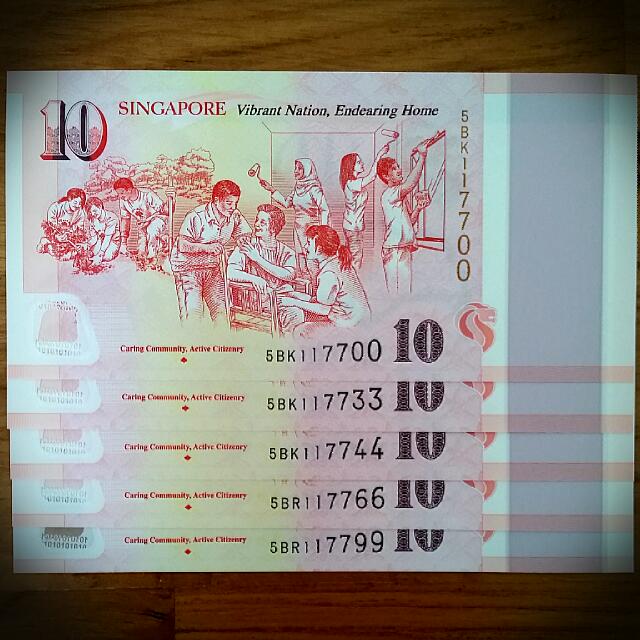 Very Rare! SG50 Commemorative Note - $10, Hobbies & Toys, Memorabilia ...