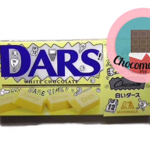 Dars White Chocolate, Food & Drinks, Packaged & Instant Food on Carousell