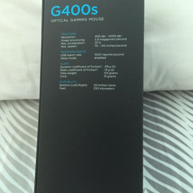 Logitech G400s, Computers & Tech, Parts & Accessories, Computer ...
