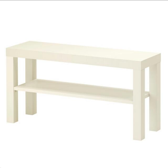 Ikea White TV bench, Furniture & Home Living, Furniture, Other Home ...
