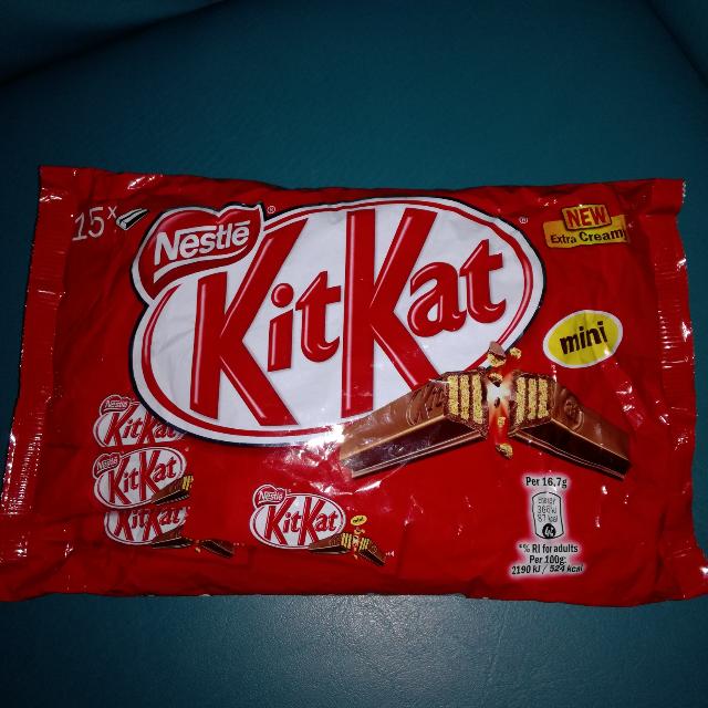Kitkat Minis 15pcs Per Pack, Food & Drinks, Packaged & Instant Food on ...