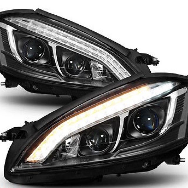 Mercedes S Class W221 headlight, Car Accessories on Carousell