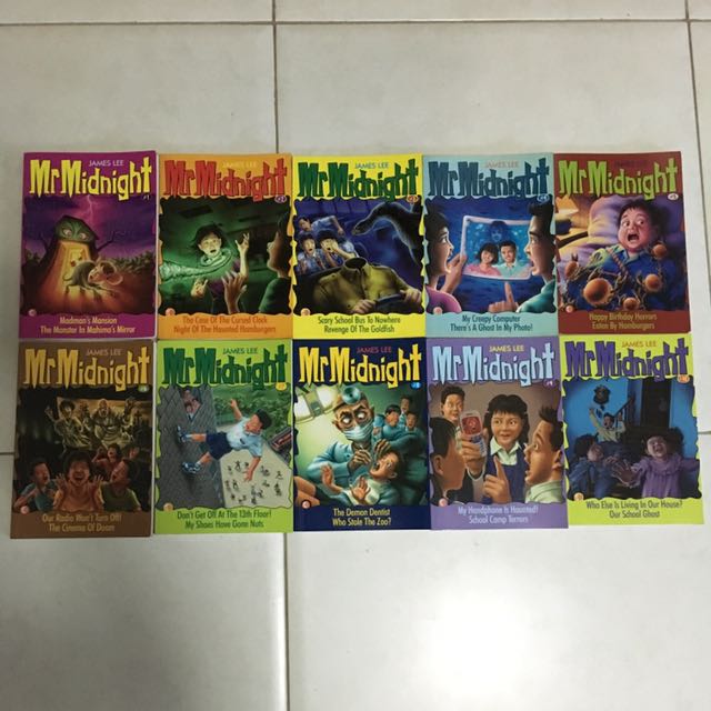 MR MIDNIGHT BOOKS (Full Set #1-#10), Hobbies & Toys, Books & Magazines ...