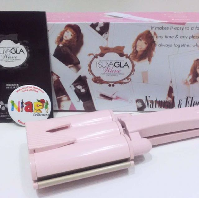 Tsuyagla Mermaid Wave Curling Iron, Beauty & Personal Care, Hair on Carousell