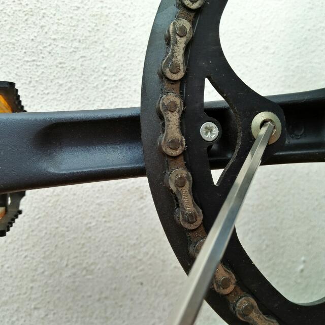 Black Titanium Chainring Bolts Set For Brompton Spider crank pos-2013 ...