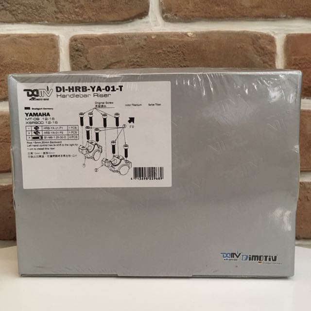 Dimotiv Handlebar Risers MT-09/Tracer/XSR900 Yamaha, Motorcycles ...