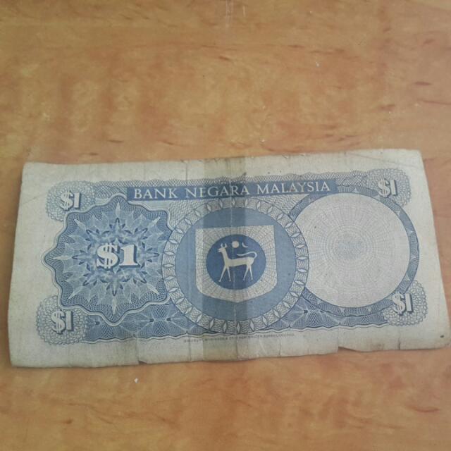 Duit Kertas RM 1, Hobbies & Toys, Collectibles & Memorabilia, Currency ...