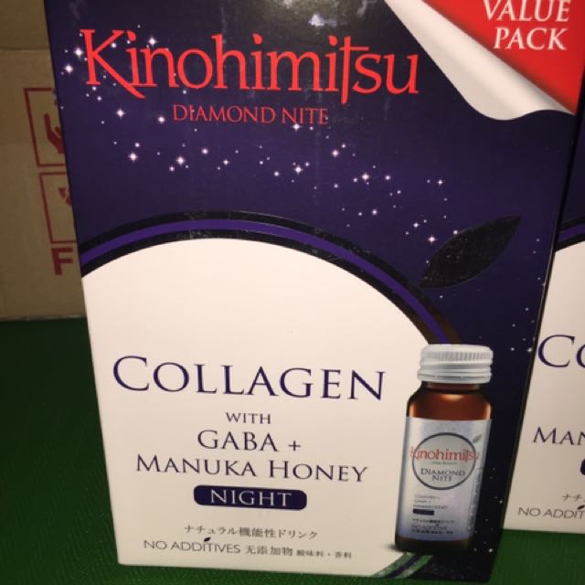 Kinohimitsu Collagen Diamond Nite, Health & Nutrition, Health ...