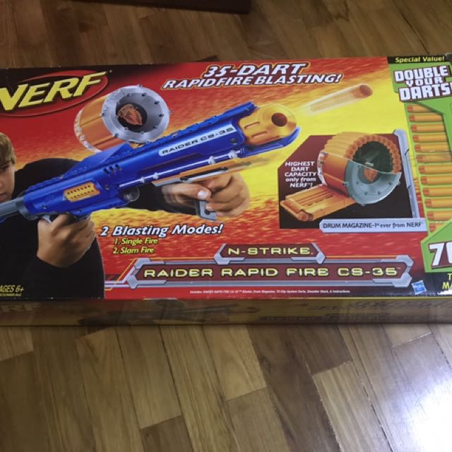 Nerf Raider Rapid Fire, Hobbies & Toys, Toys & Games on Carousell