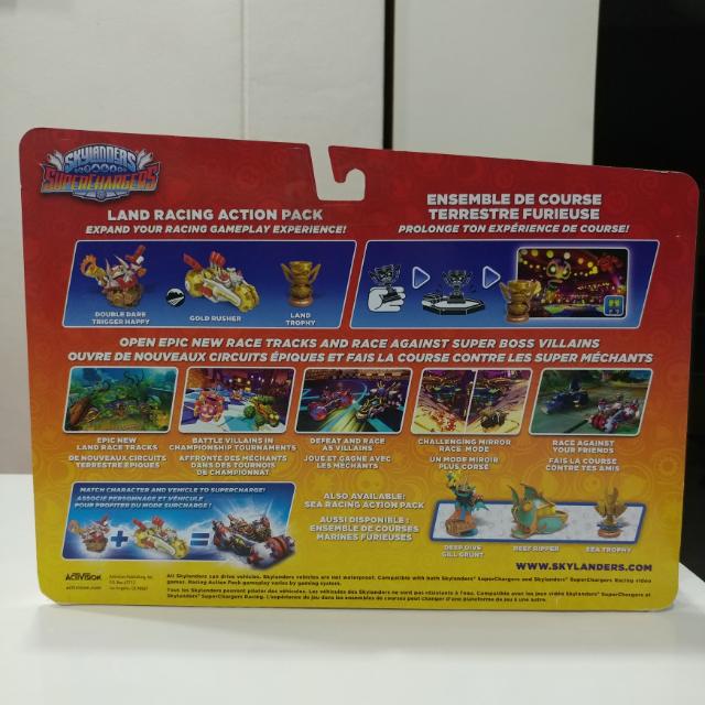 (Reserved)Skylanders Superchargers Land Racing Action Pack, Hobbies ...