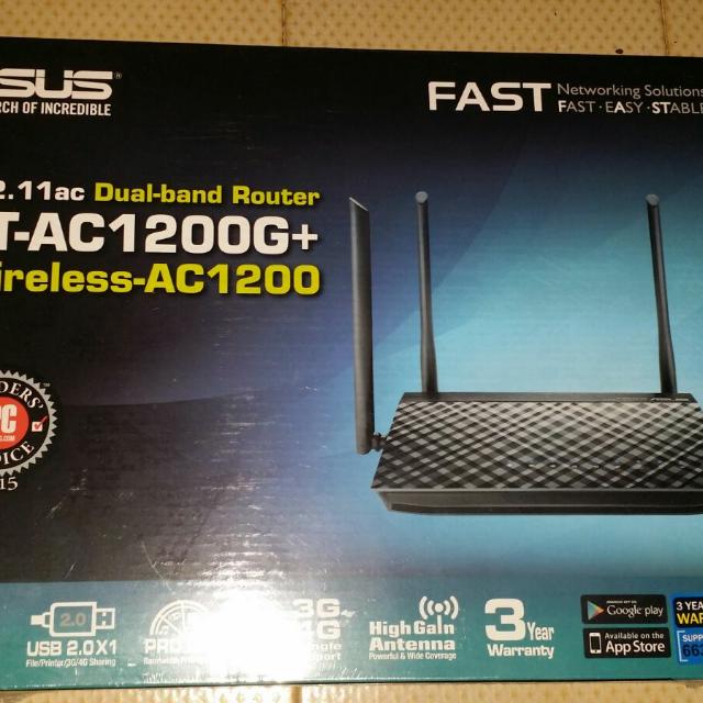 Unused Asus ROG RAPTURE Pro GT-AC5400X Empty Box @5 Tri-Band High Speed ...