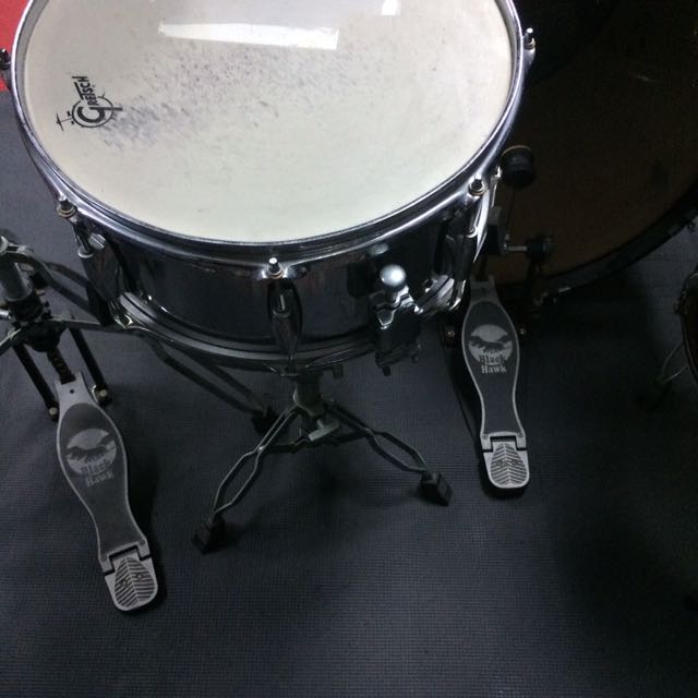 Gretsch Black Hawk Drum Kit, Hobbies & Toys, Music & Media, Musical ...