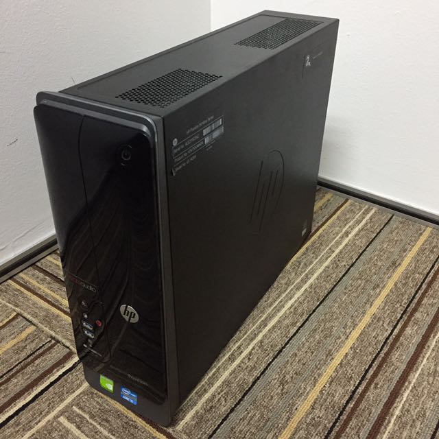 HP Pavilion Slimline s5-1430d Desktop PC, Computers & Tech, Desktops on Carousell