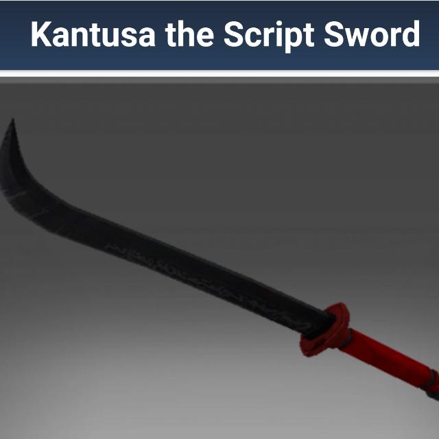 Kantusa The Script Sword, Everything Else on Carousell