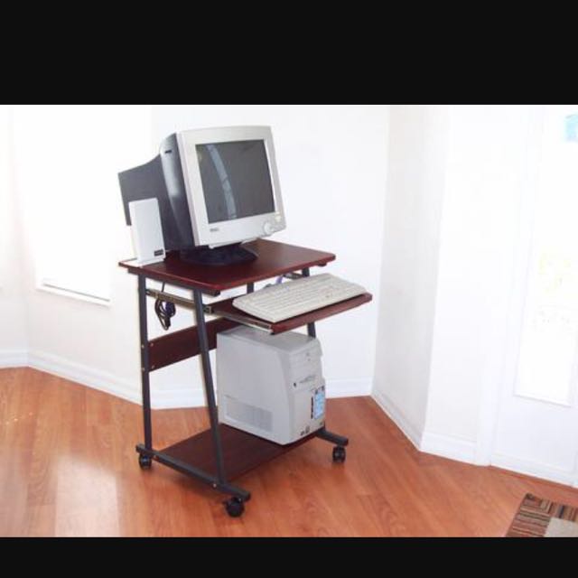 Mini Computer Table, Furniture & Home Living, Furniture, Tables & Sets ...