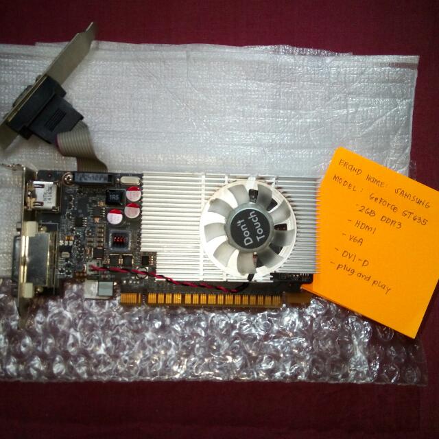 SAMSUNG GeForce Video Card/Graphic Card For Destop/PC, Computers & Tech ...
