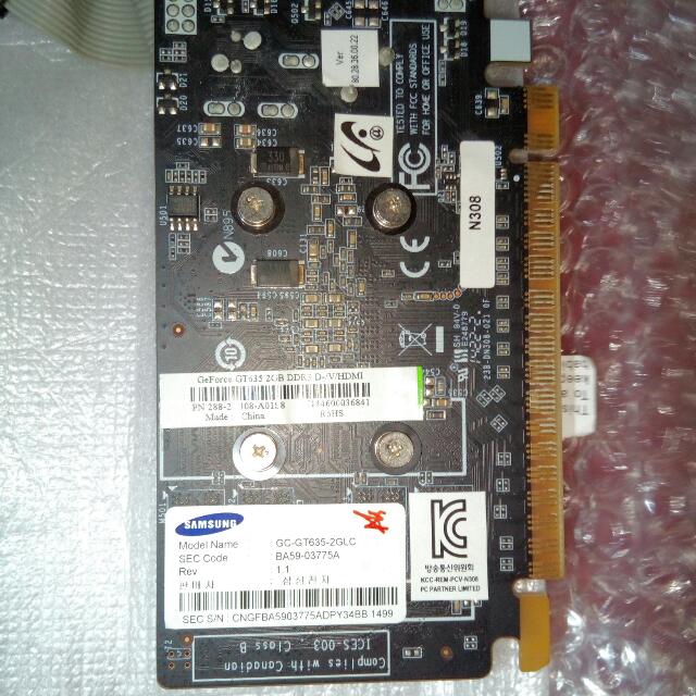 SAMSUNG GeForce Video Card/Graphic Card For Destop/PC, Computers & Tech ...