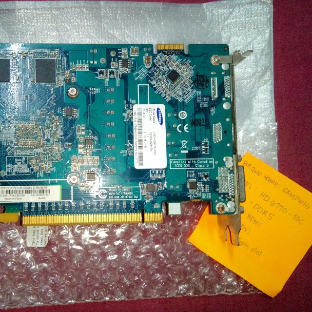 SAMSUNG Video Card/Graphic Card For Pc, Computers & Tech, Parts ...